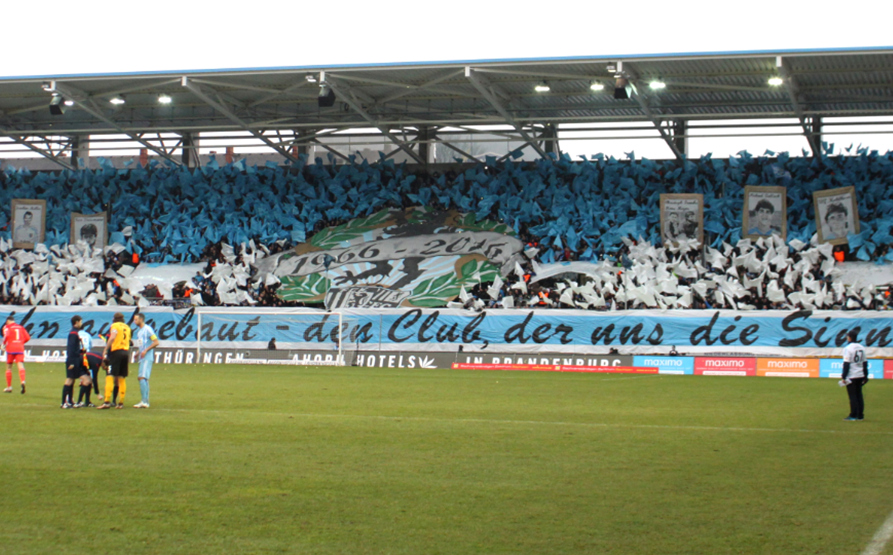 Vor Derby: CFC- und Dynamo-Anhänger zeigen tolle Choreos – liga3-online.de