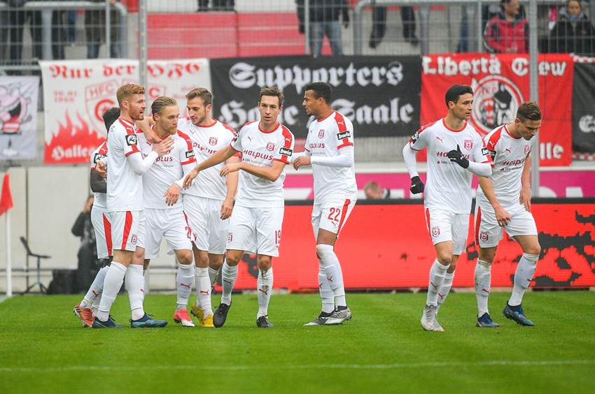 Elf Punkte aus fünf Spielen: HFC setzt sich weiter oben fest – liga3 ...