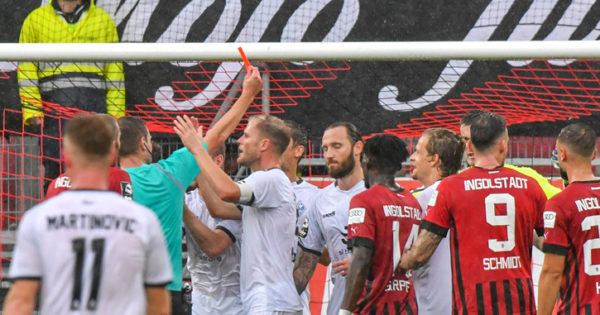 Nach Platzverweis: DFB sperrt Mannheims Höger für ein Spiel – liga3 ...